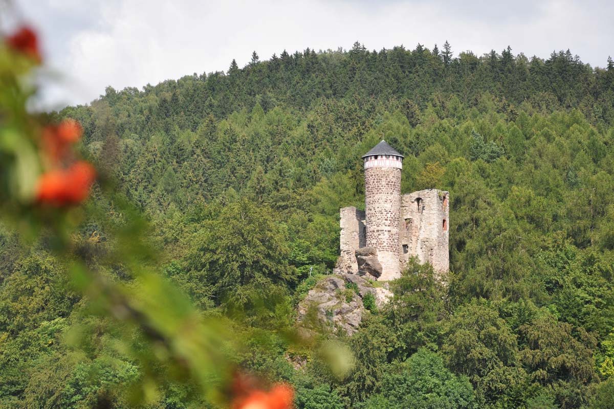 Burgruine Hallenburg - Steinbach-Hallenberg - Thüringen
