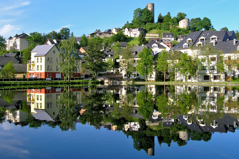 Bad Lobenstein - das Moorheilbad am Thüringer Meer / Thüringen